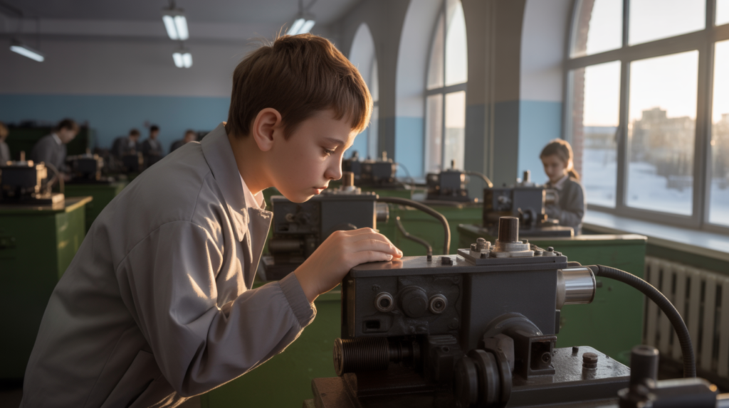 Exploring Production Education in Russia
